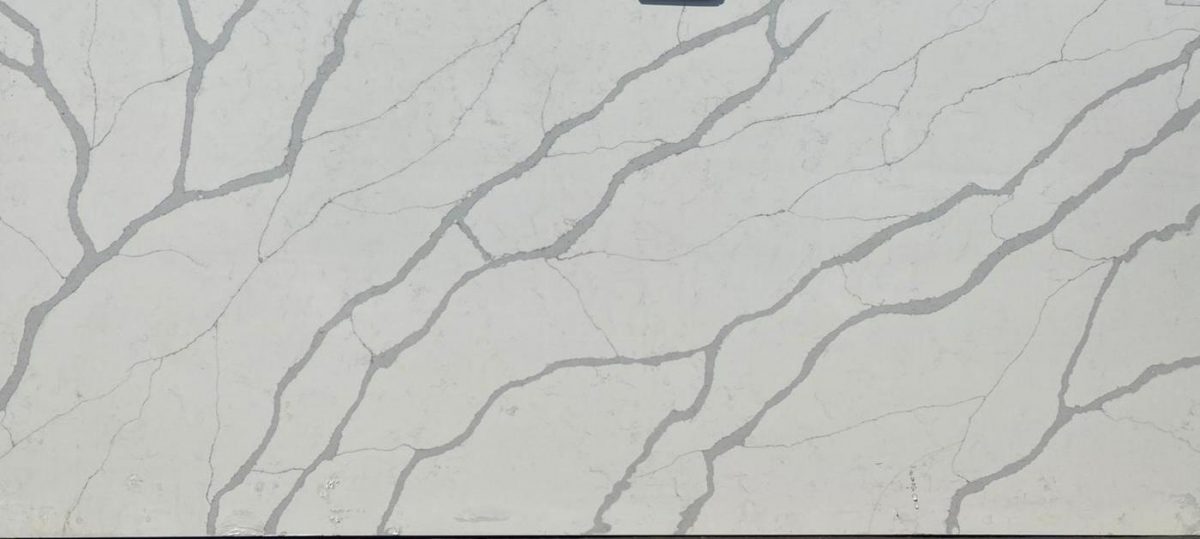 Calacatta Bella Jumbo Quartz 3cm – UK Stone Company