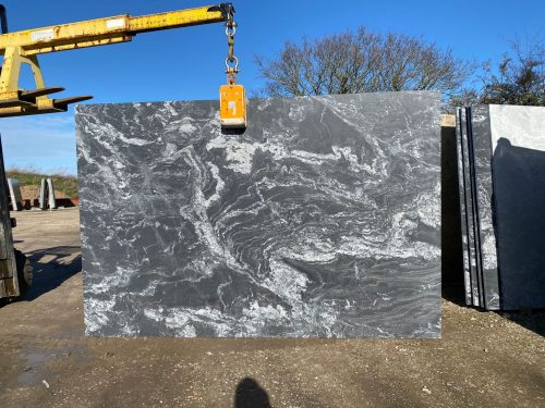 Black Forest Caressed Granite 3cm Block No – UKT1004 – UK Stone Company