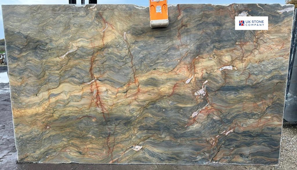 Fusion Multicolour Polished Quartzite 3cm Block No – 19152 – UK Stone ...