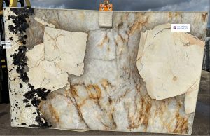 Taj Mahal Leather Quartzite 3cm Block No – 035203 – UK Stone Company