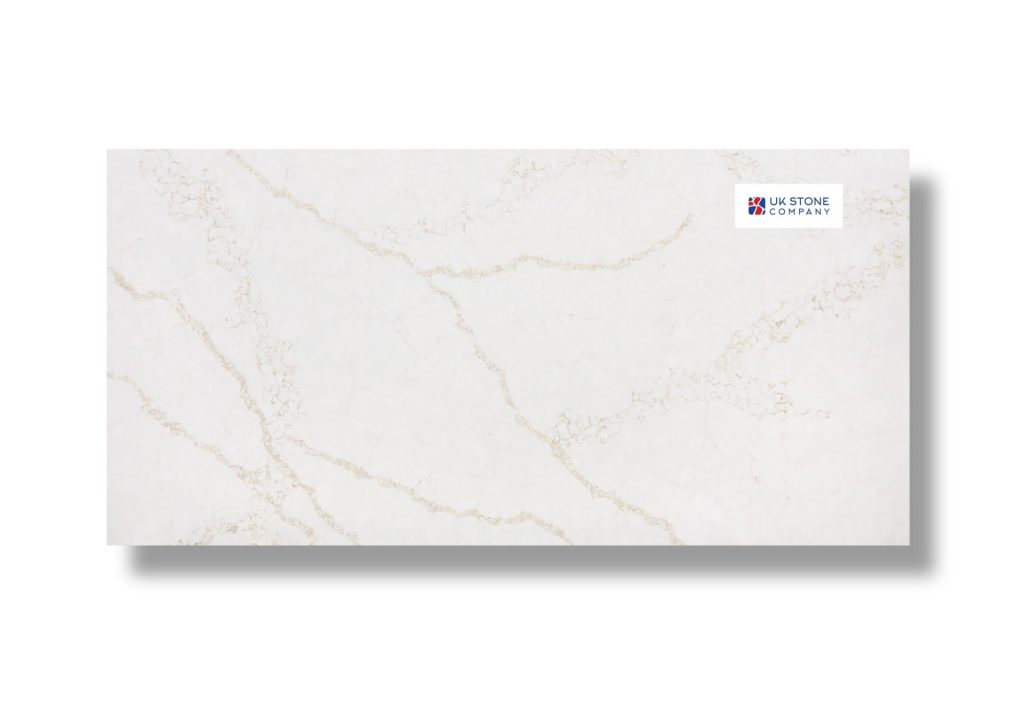 Statuario Gold Extra Jumbo Quartz 2cm – UK Stone Company