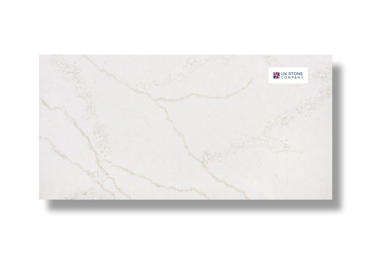 Statuario Gold Extra Jumbo Quartz 2cm – UK Stone Company